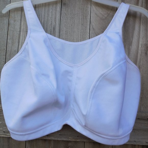 Glamorise | Intimates & Sleepwear | Glamorise Cami Sports Bra 5g White ...